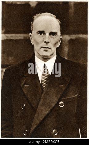 Sean Macbride, leader of Clann Na Poblachta Stock Photo - Alamy