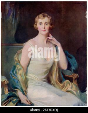 Viscountess Curzon (1887 - 1962). She married her cousin, Viscount ...