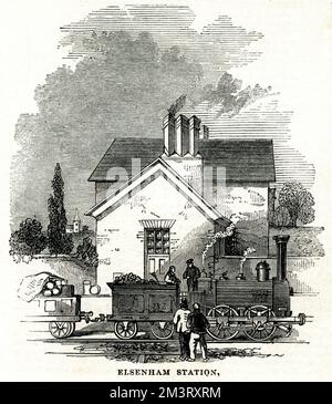 Elsenham Railway Station, Elsenham, Essex Stock Photo - Alamy