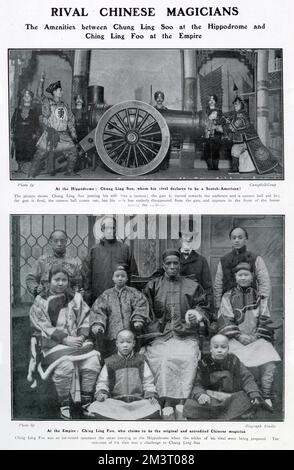 Ching Ling Foo was a Chinese magician and illusionist, renowned for his ...