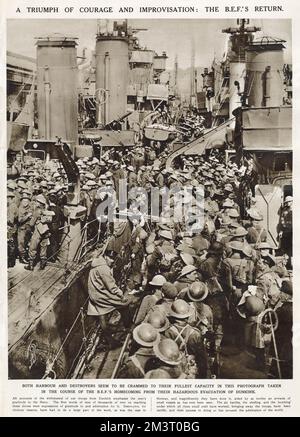 Return of British Expeditionary Force from Dunkirk, WW2 Stock Photo - Alamy