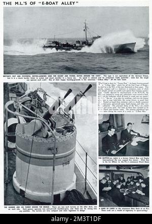 WW2 - The Motor Launches of 'E-Boat Alley' Stock Photo - Alamy