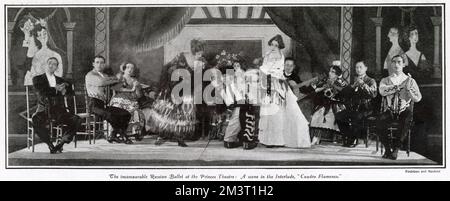 Cuadro Flamenco - Diaghilev Ballets Russes - Picasso Stock Photo - Alamy