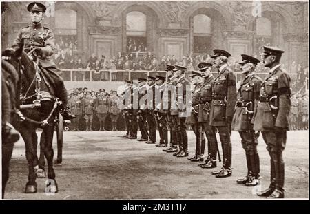 WWI - Lord French and General Sir Moore O'Creagh on horseback at the ...
