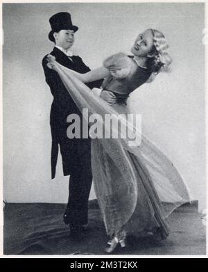 Ginger Rogers, Fred Astaire, on-set of the Film “The Barkleys of ...