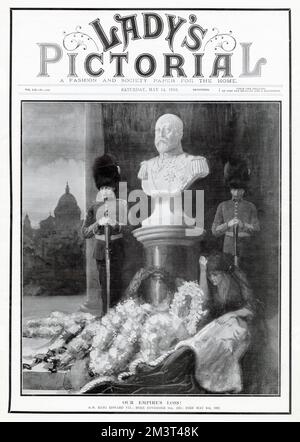 Lady's Pictorial - Death of King Edward VII Stock Photo - Alamy