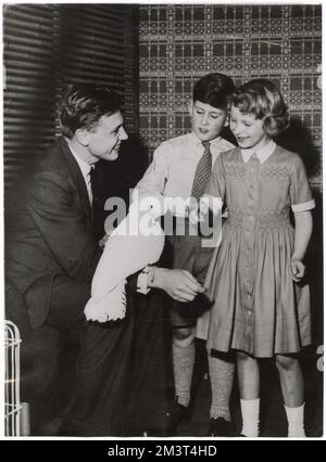 King Charles III during a visit to JCB World headquarters in Rocester ...