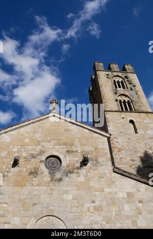 Facade of the Madonna del Canneto Sanctuary - Roccavivara - Molise ...