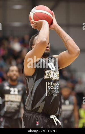 Newcastle, England, 16 December 2022. David Cohn playing for Newcastle ...