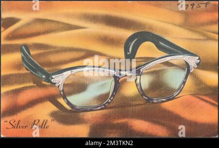 'Silver Belle' , Eyeglasses, Tichnor Brothers Collection, postcards of ...