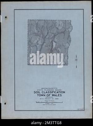 Topography Town of Wales , Roads, Cities and towns, Land use mapping ...