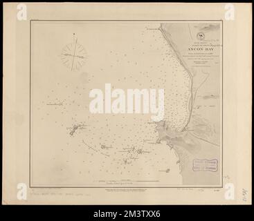 South America, coast of Peru, Ancon Bay : from an Italian survey in ...