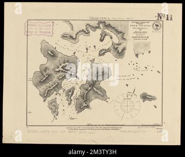 South America-- Magellan Strait, Desolation I., Week Islands : from a ...
