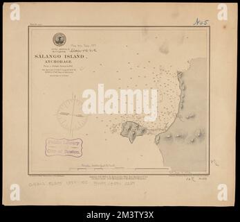 South America, Ecuador, Salango Island anchorage : from a British ...
