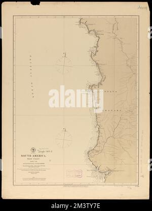 South America, west coast, sheet 13, Peru, Independencia Bay to Begueta ...