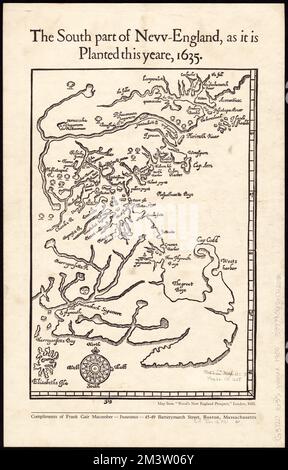 The south part of New England as it planted this yeare, 1634 ...