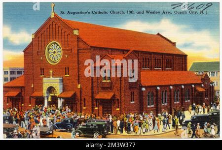 St. Augustine's R. C. Church , Churches, Tichnor Brothers Collection ...