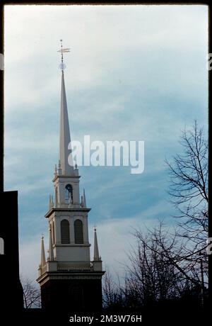 Steeple of the Old North Church, Boston Stock Photo - Alamy
