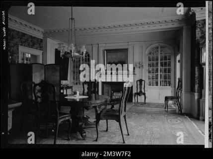 Stephen Phillips House, Salem , Dining rooms. Samuel Chamberlain ...