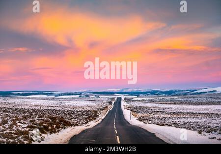 Lauder, UK. 16th Dec, 2022. 16th December 2022. Lauder Moor, Scottish ...