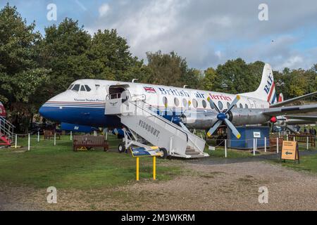 British Air Ferries Vickers 806 Viscount (1958, G-APIM), Brooklands ...