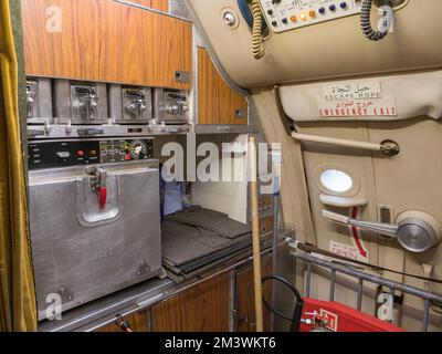 A Vickers 1103 VC10 'Sultan of Oman' on display at the Brooklands ...
