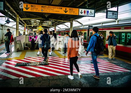 Arrived at Tokyo Disney Station via Disney Resort Line at Tokyo Disney ...
