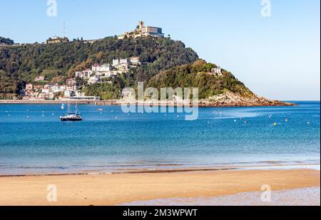 Frame on the sea of San Sebastián. Spain Stock Photo - Alamy