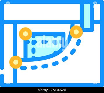 rivet denim color icon vector illustration Stock Vector Image & Art - Alamy