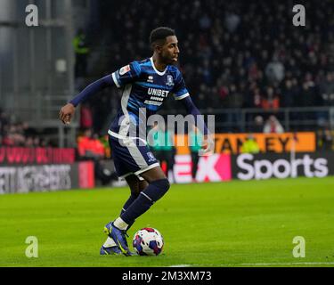 Isaiah Jones #2 of Middlesbrough during the Sky Bet Championship match ...
