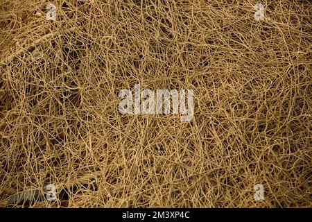 texture of longline fishing nets with float buoys of different shapes ...