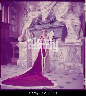 Duchess of Marlborough in Coronation Robe, Toni Frissell, Antoinette ...