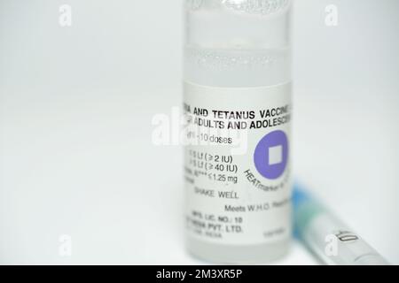 Cairo, Egypt, December 12 2022: Diphtheria Tetanus Vaccine for ...