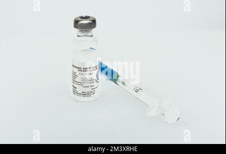 Cairo, Egypt, December 12 2022: Diphtheria Tetanus Vaccine for ...