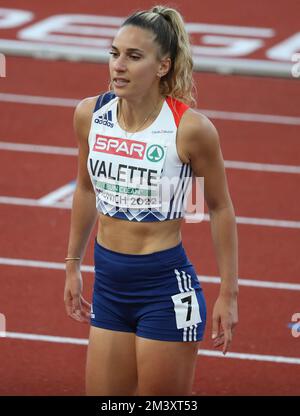 VALETTE Laura of France WOMEN'S 100M HURDLES SEMIFINAL 1 during the ...