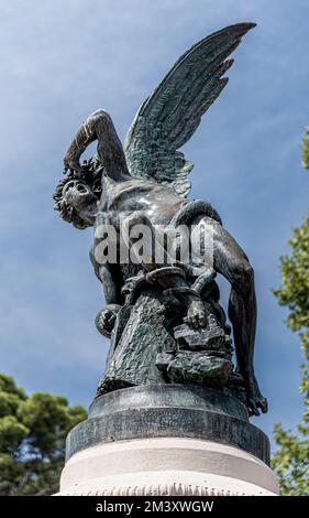 The Fountain of the Fallen Angel or Monument of the Fallen Angel is ...