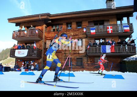 Le Grand Bornand, France. 17th Dec, 2022. 2022 IBU Biathlon World Cup ...