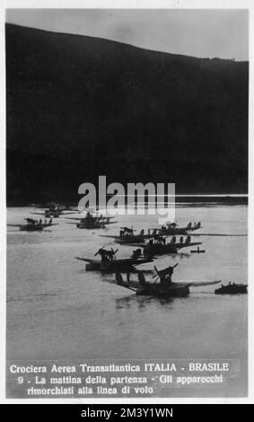Aeroplani - Crociera Aerea Transatlantica Italia Brasile (7 Stock Photo ...