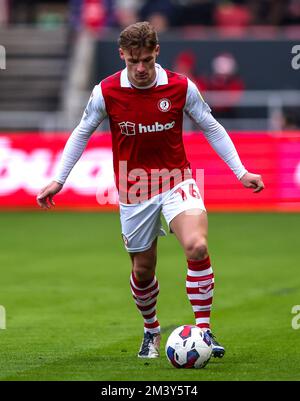 Bristol City's Cameron Pring in action during the Sky Bet Championship ...