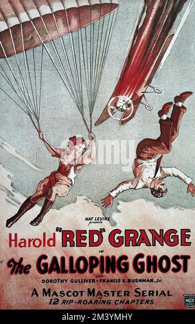 THE GALLOPING GHOST, Dorothy Gulliver, Red Grange in 'Chapter 1: The ...