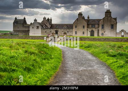 Historic skaill house, Orkney Islands, United Kingdom Stock Photo - Alamy