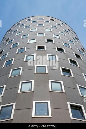Apartment Tower Block, Wohnpark Vienna Donau City, Wien, Austria Stock ...