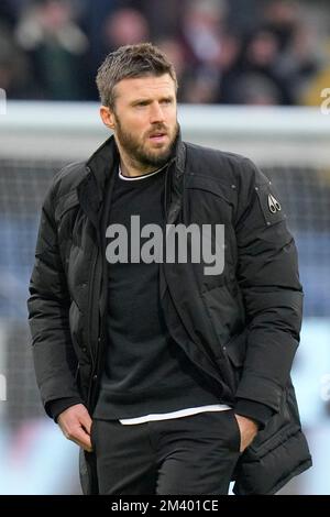 Middlesbrough manager Michael Carrick before the Wear Tees Derby ...