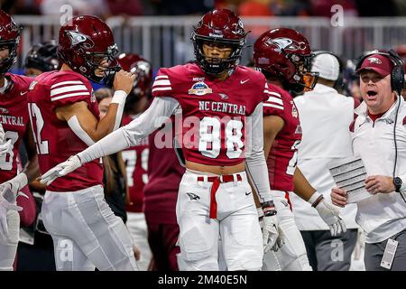 December 17, 2022: NC Central's Kole Jones (17) in action during the ...