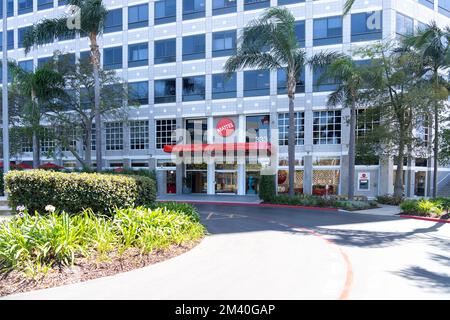 Mattel headquarters building. Mattel is an American multinational toy ...
