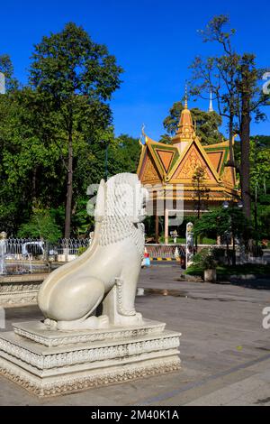 Wat Phnom or Wat Phnom Donpeen is a Khmer Thereavada Buddhist temple in ...