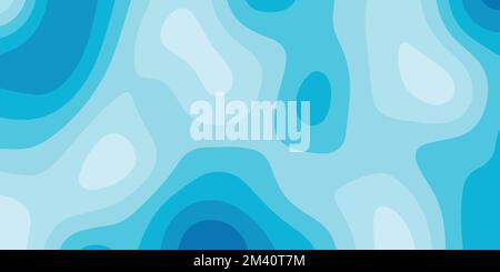 Colorful abstract layers. Papercut style background. Vibrant 3D ...