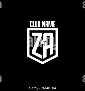 ZA initial esport logo inspiration ideas for gaming team, youtube ...