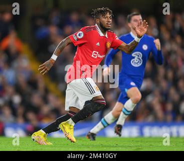 Manchester United's Fred during the Premier League match at the ...