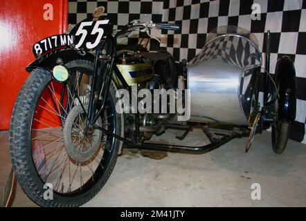 Eric Oliver Stan Dibben 1949 Norton Watsonian race winning sidecar ...